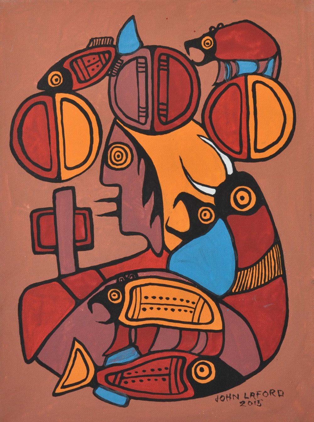 Loon Spirit Man | helloart