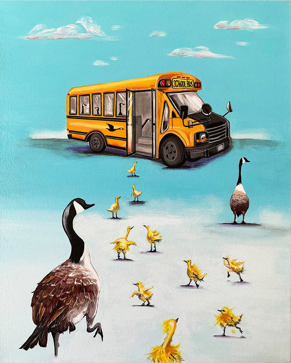 First Day-Gosling Crossing | helloart