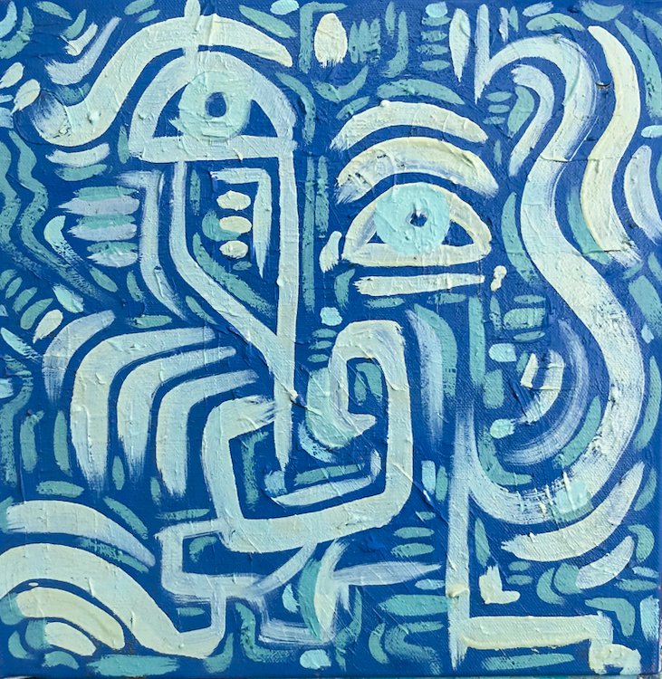 Modern Cave-painting 2 | helloart