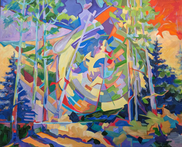 Standing Up: White Bear Forest 1 | helloart