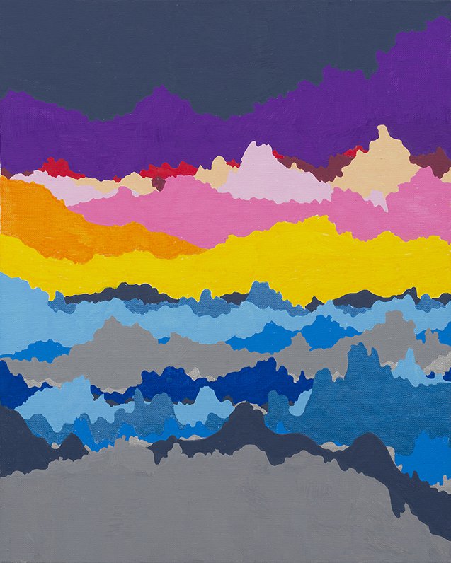 Liquid of Sunset | helloart