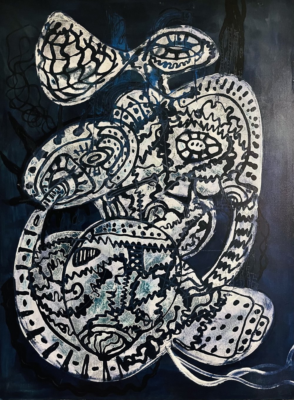 Cemí Taino transformation | helloart