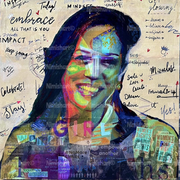Dream in color: Kamala Harris | helloart
