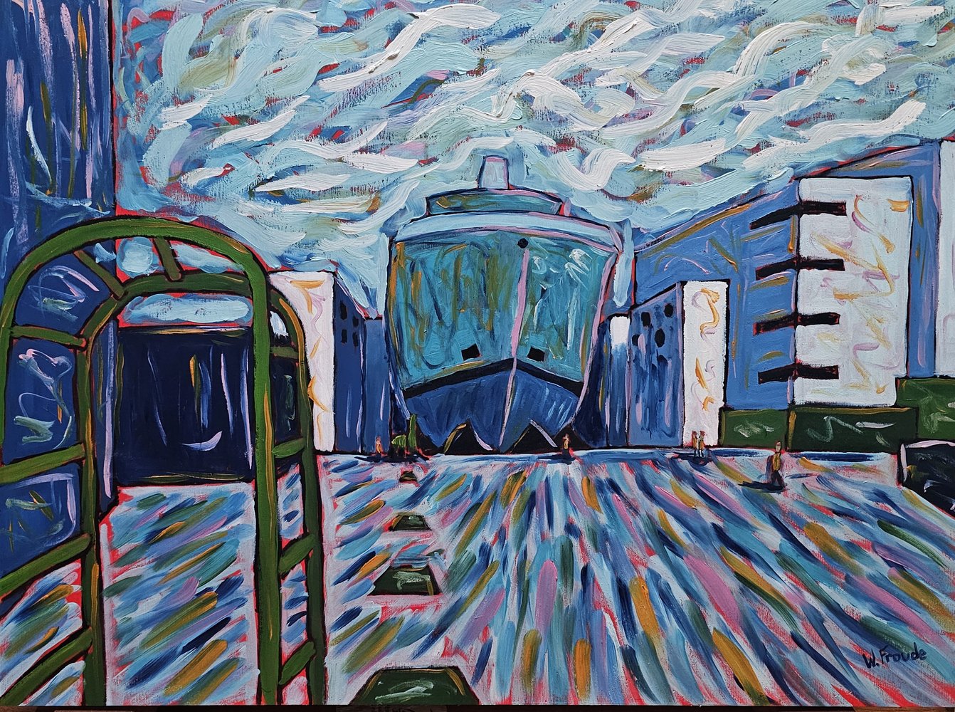 Launch of HMCS Robert Hampton Gray | helloart