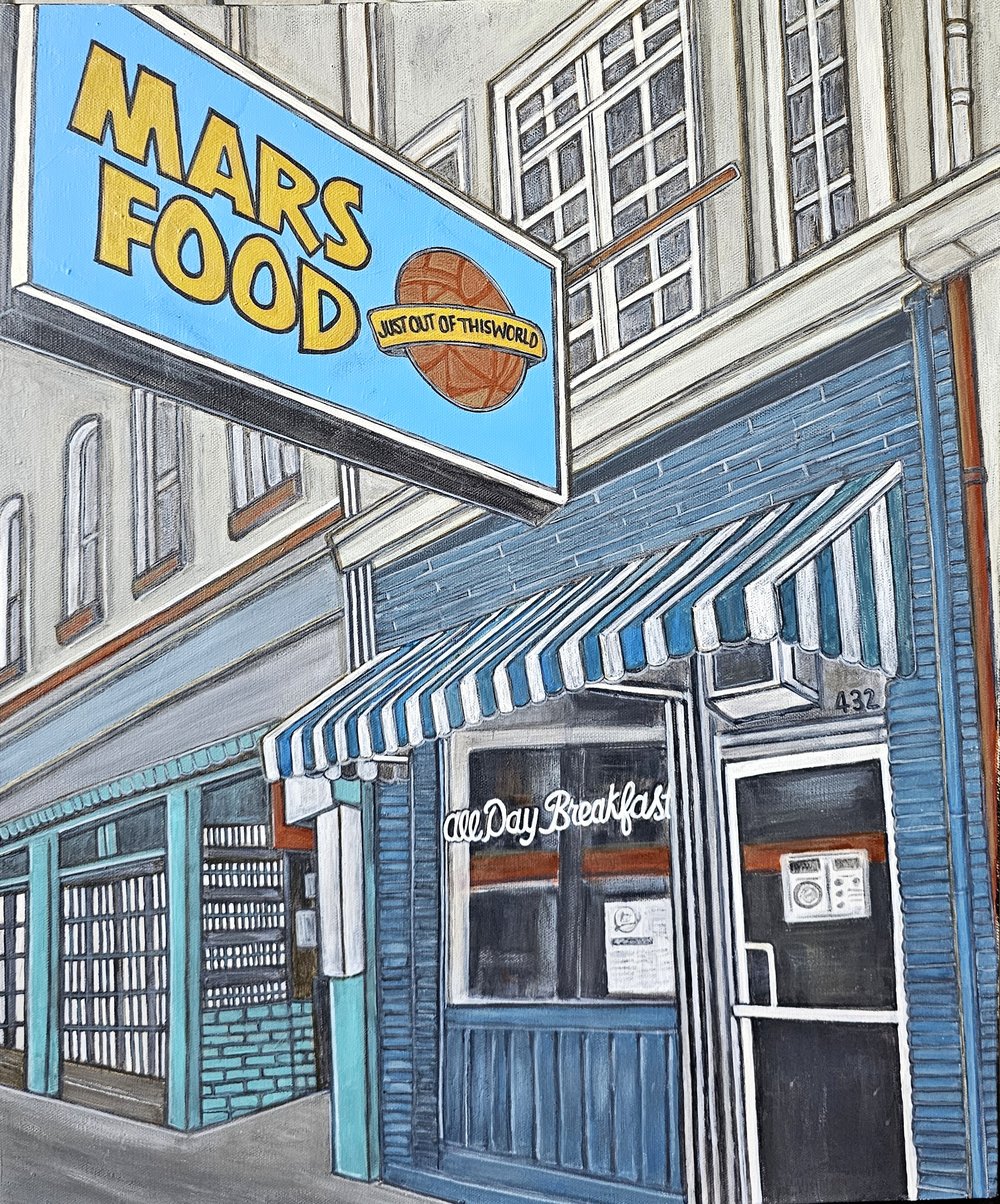 Mars Diner | helloart