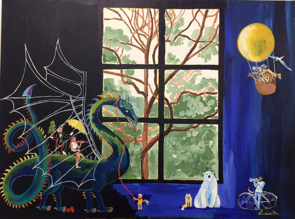 Holding Back the Chaos | helloart