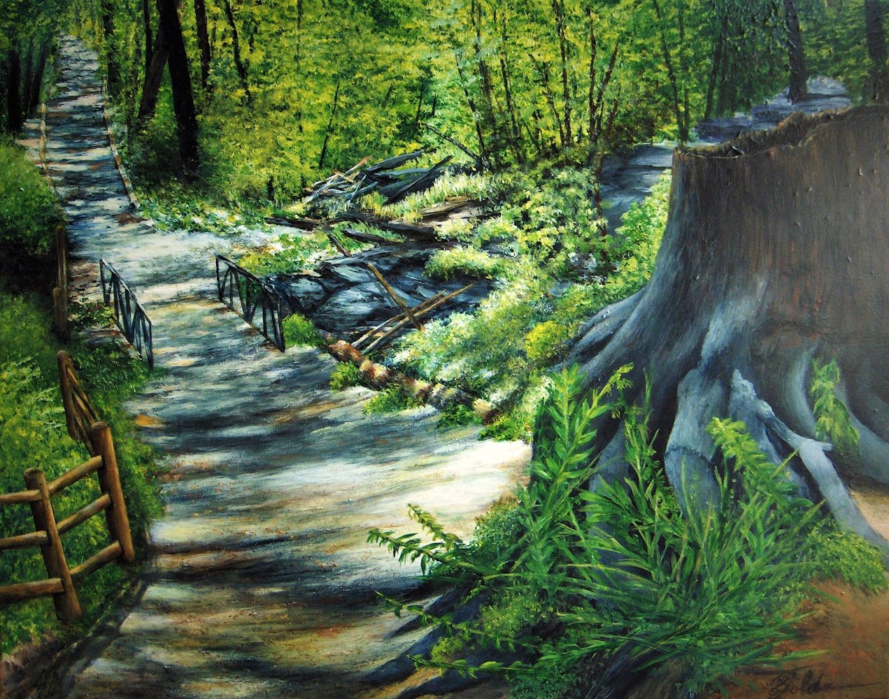 Dappled Trail | helloart