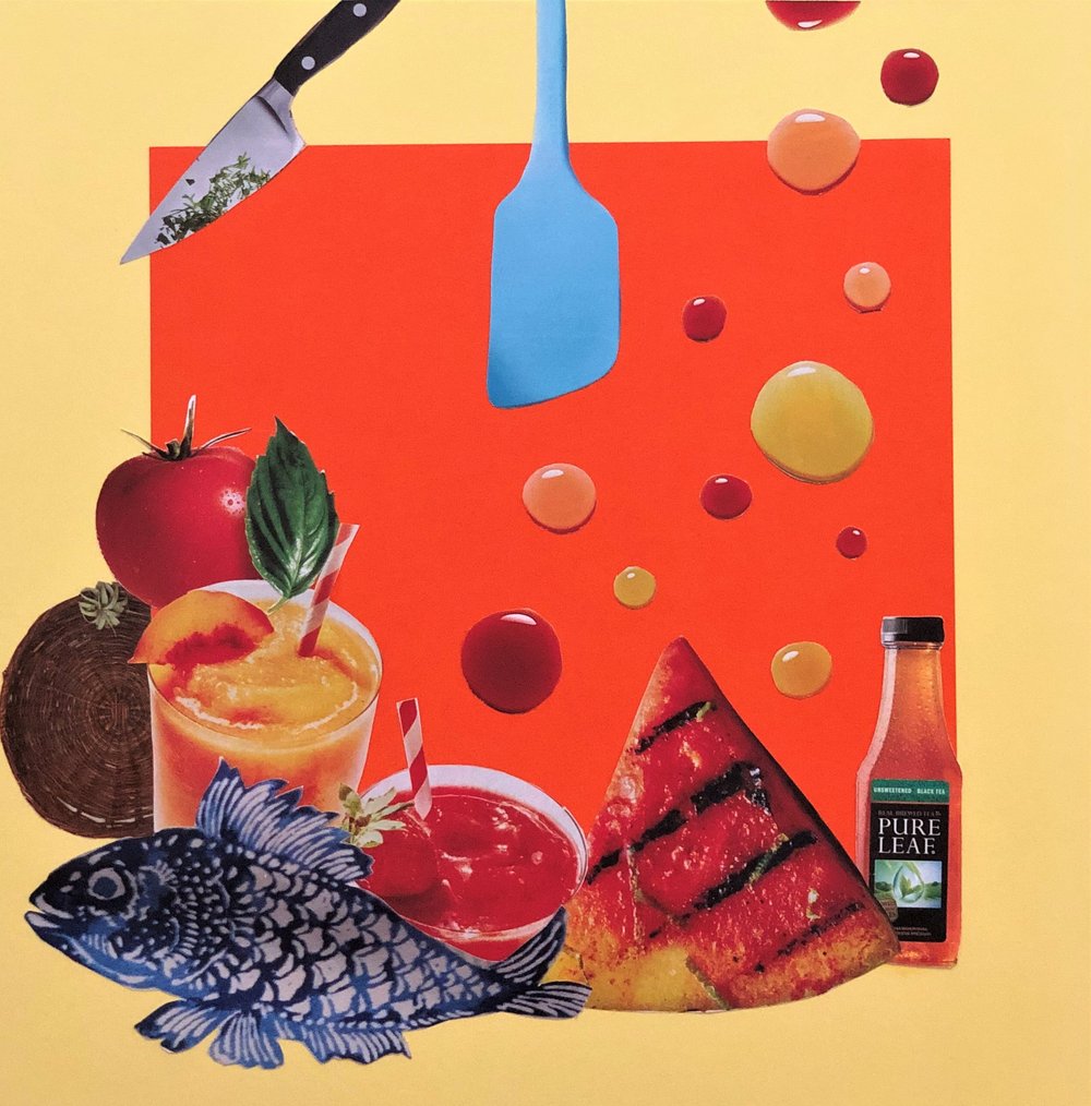 Blue Spatula | helloart