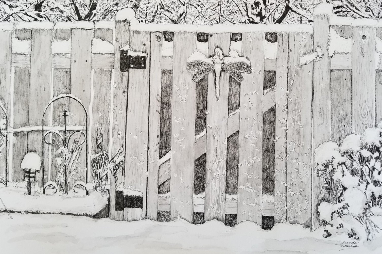 The Back Fence | helloart