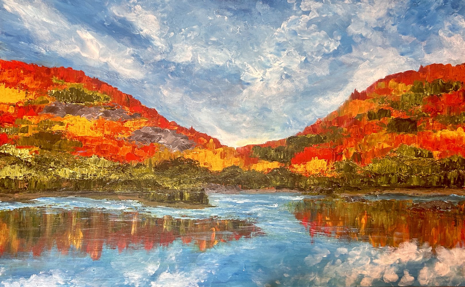 Fall Reflection | helloart