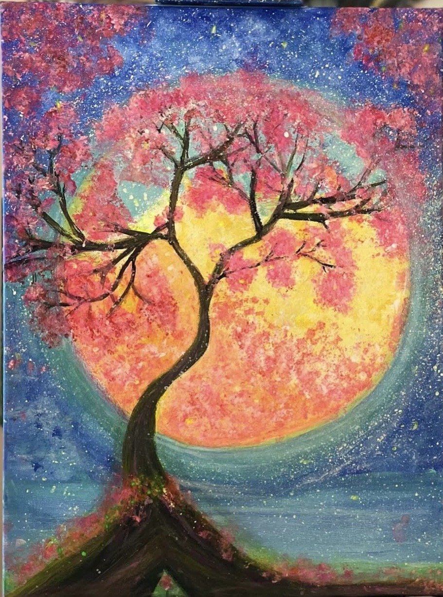 A land of magic trees | helloart