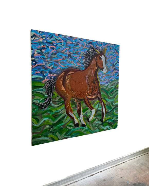 Bay Horse | helloart