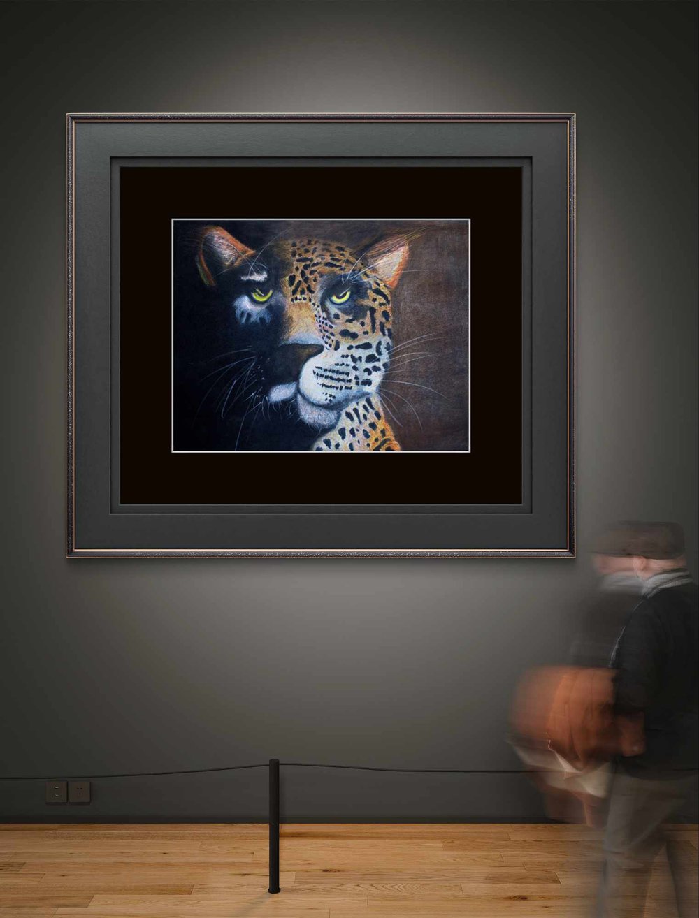 Chaz The Leopard | helloart