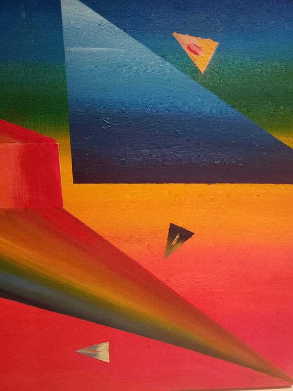 Ascending, descending of rainbow | helloart