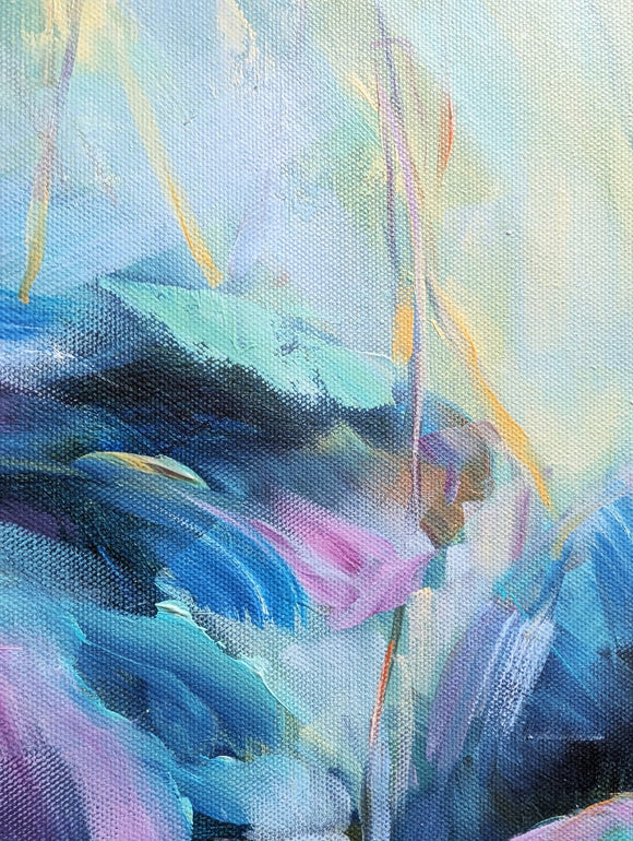 Lotus Leaves. Noontide. | helloart