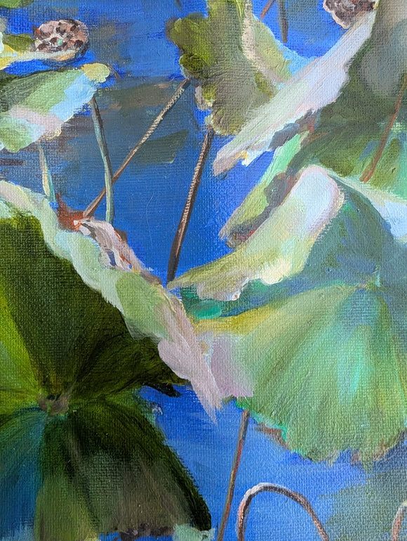 Lotus Pond 2 | helloart