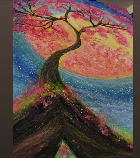 A land of magic trees | helloart
