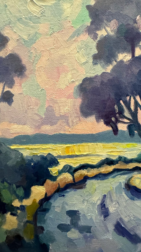 Moonlit Pathway | helloart