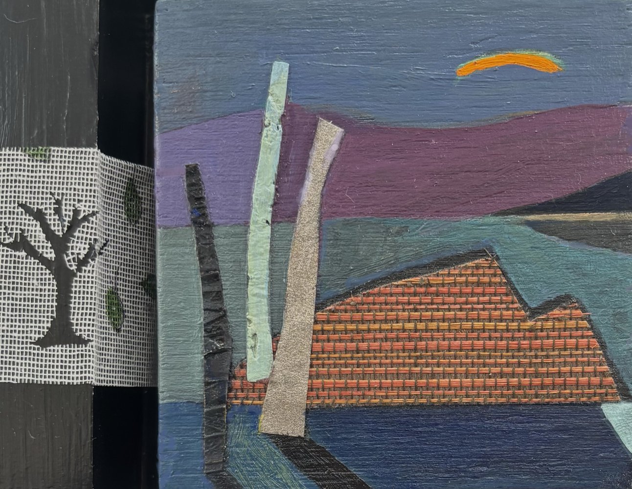 Weaving Island #42. Minimalist Horizons Collection | helloart