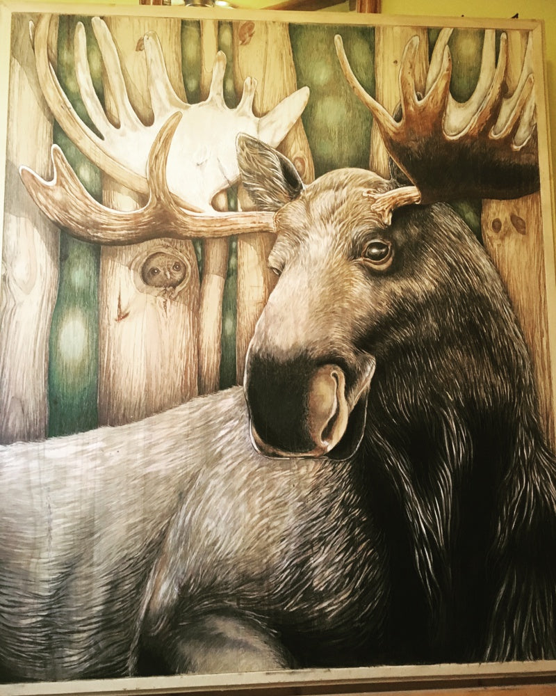 Moses amongst the cedars | helloart