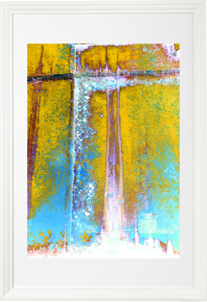 Blue Rust II | helloart