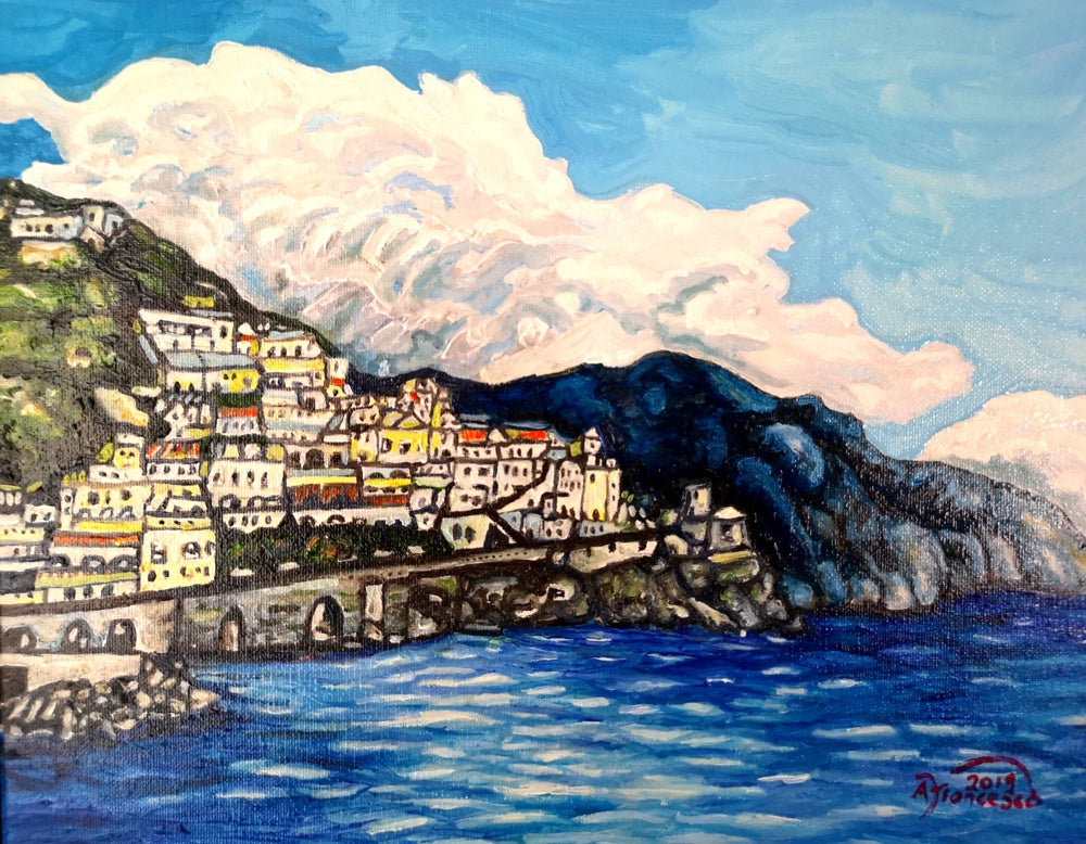 Azzurri Coast, Amalfi Coast, Italy | helloart