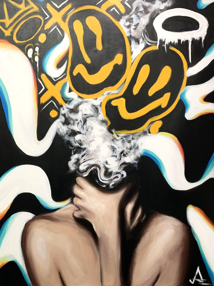 Smiling Through The Pain | helloart