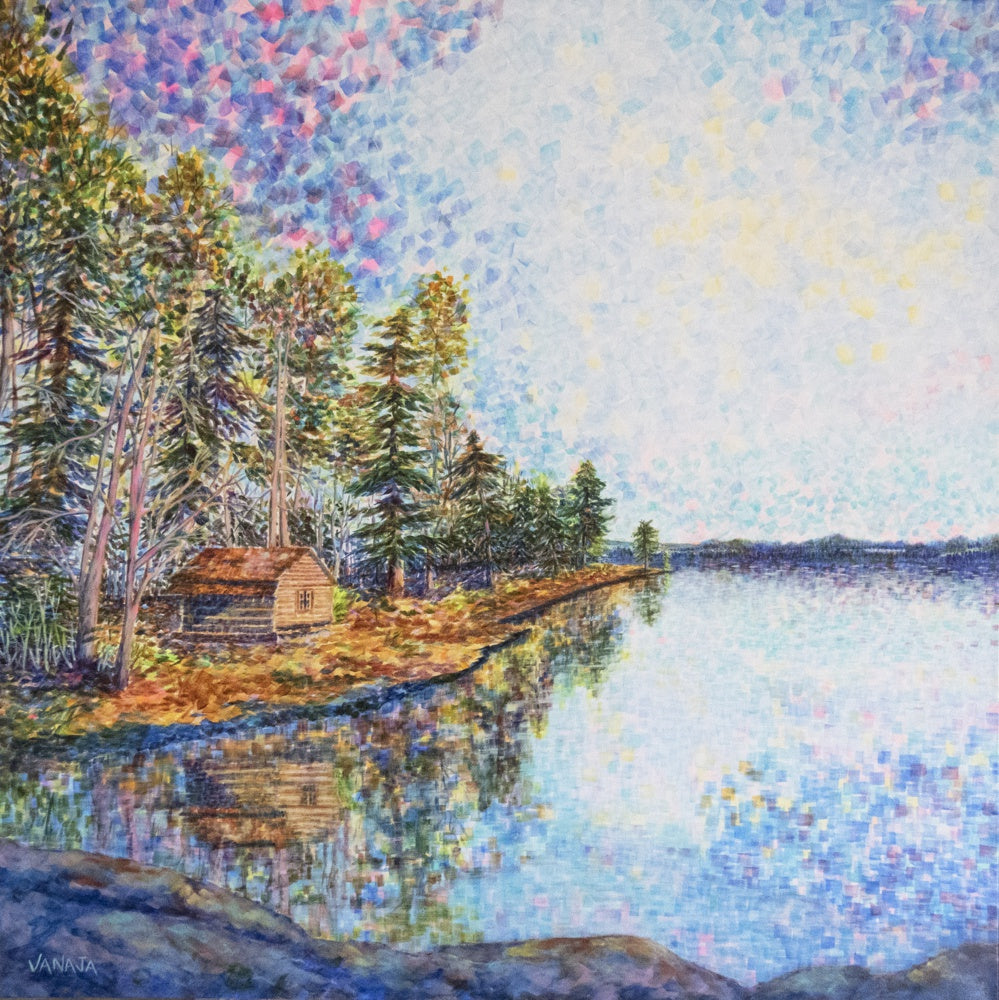 Nestled by the Lake | helloart