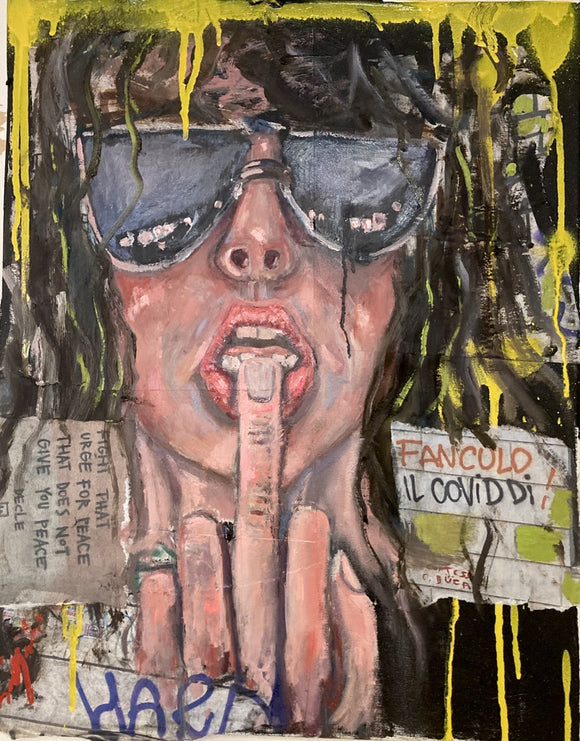 Fight the urge for peace that does not give you peace | helloart