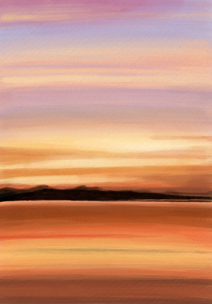 The Sunset | helloart