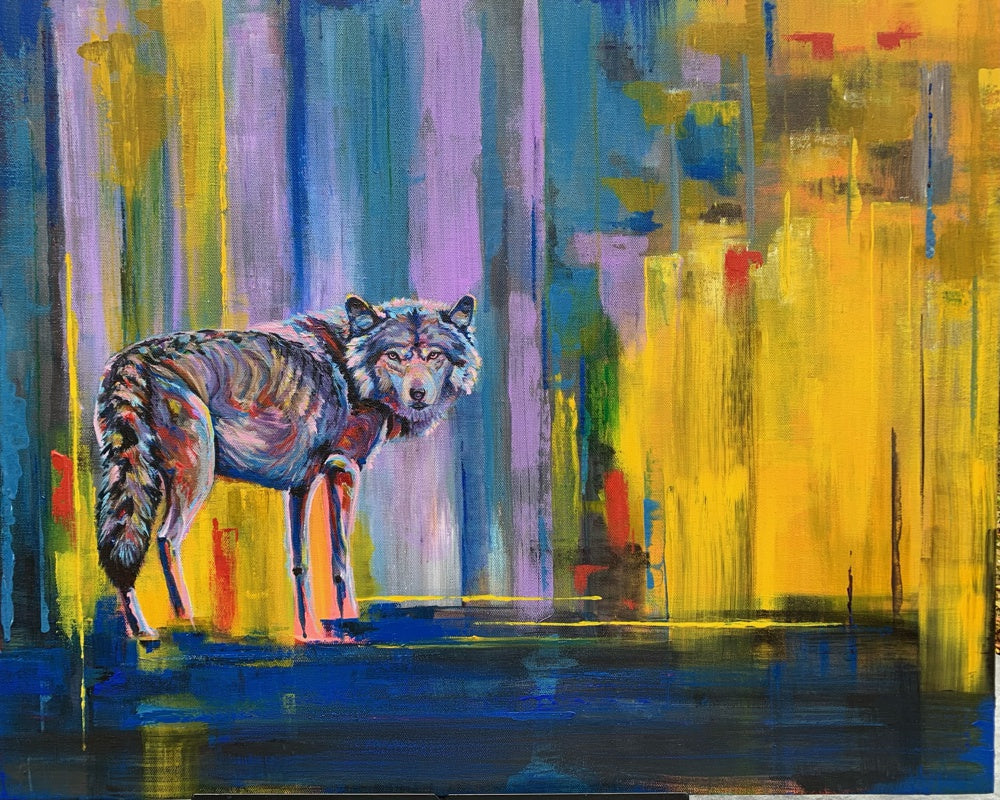 Hiding in the Forest | helloart