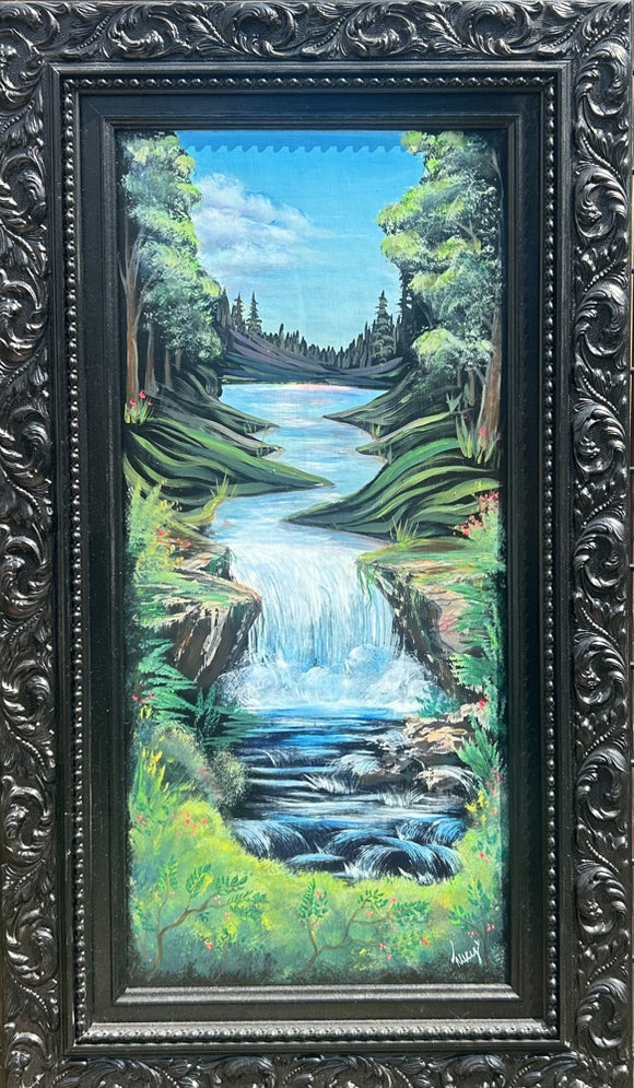 Water Fall Forest | helloart