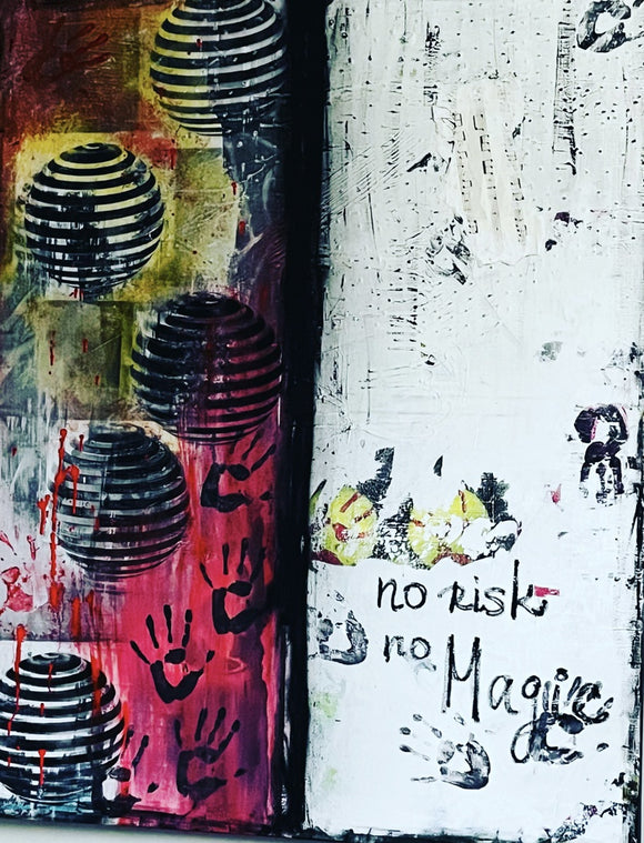 No risk, no magic | helloart