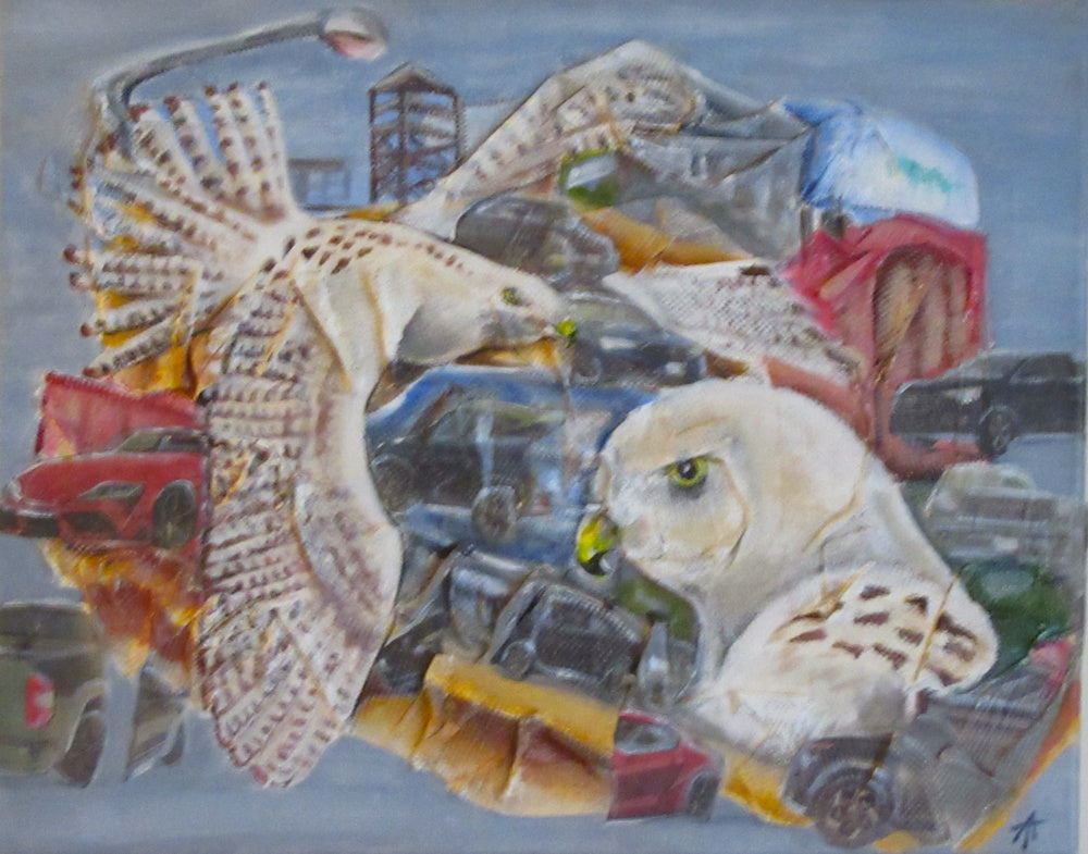 Golden Mile Falcon | helloart
