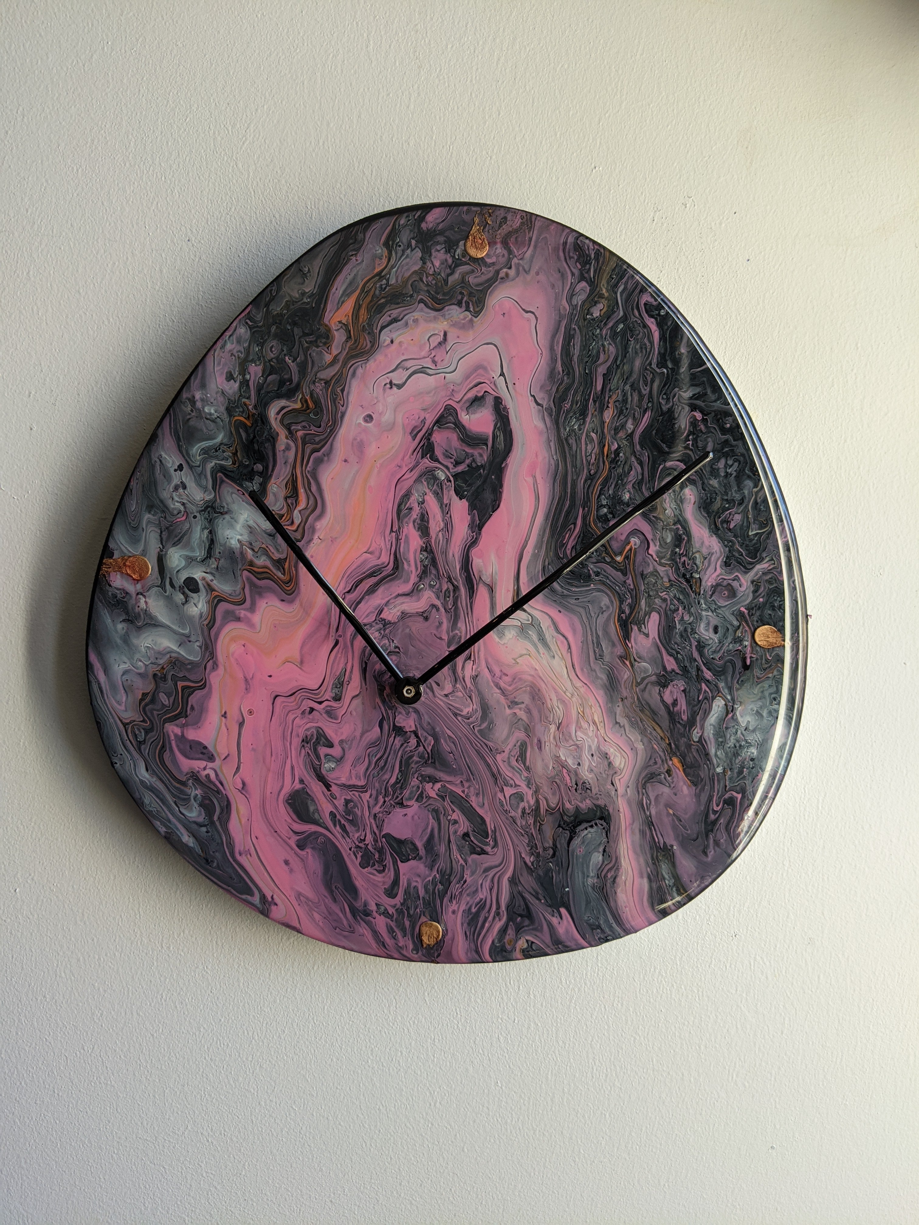 Geode Clock | helloart