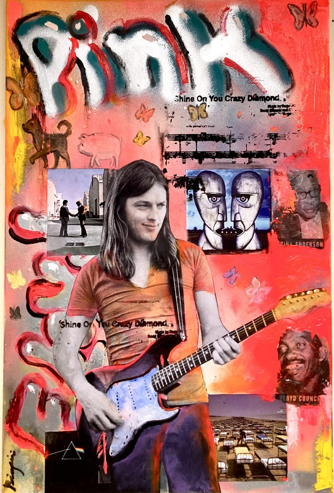 Shine on you crazy Diamond: Tribute to David Gilmour | helloart