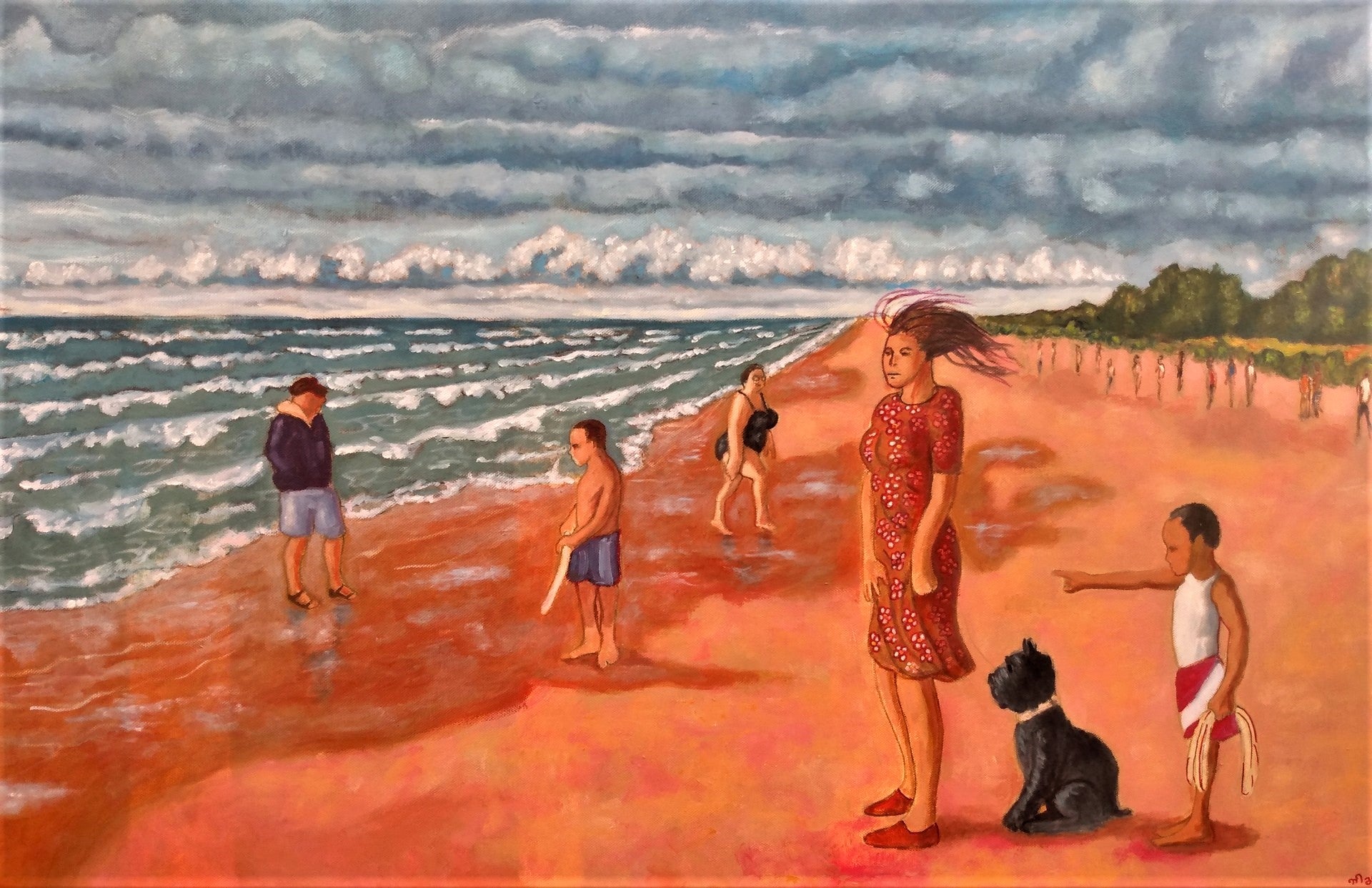 Cloudy Day at Wassaga Beach | helloart