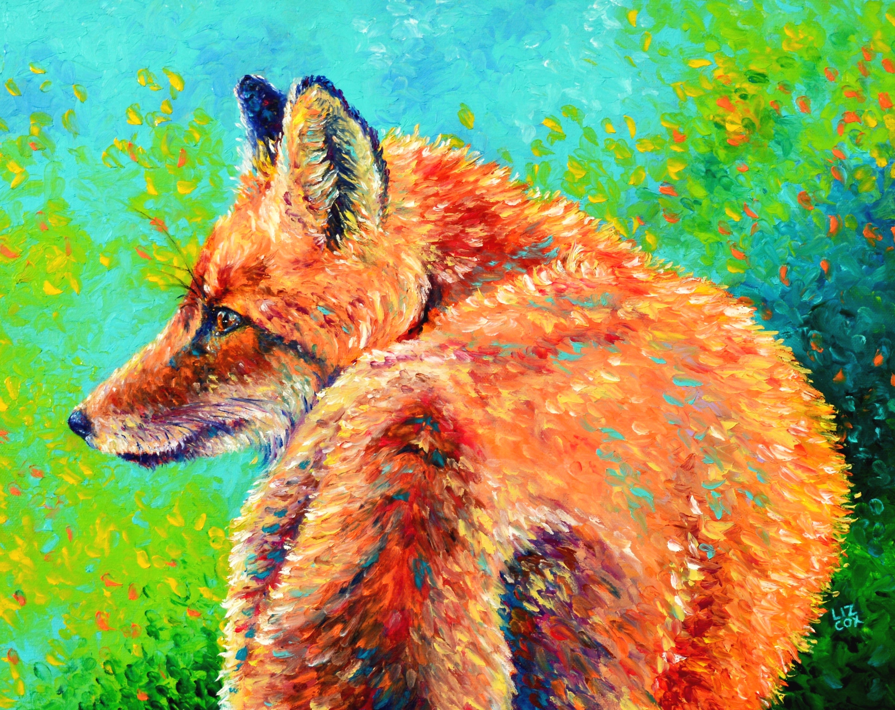 Busy Fox | helloart