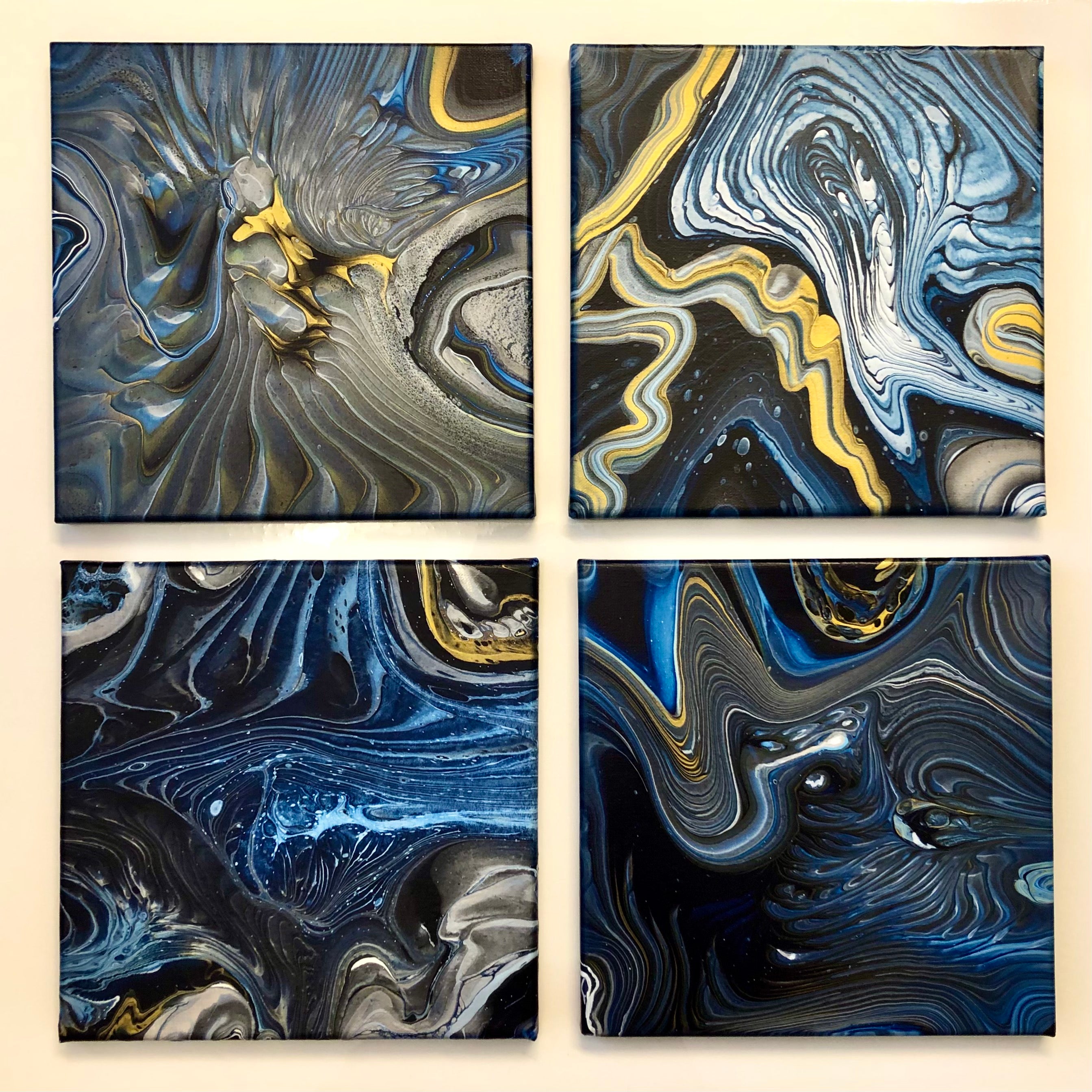 Wave Quadriptych | helloart