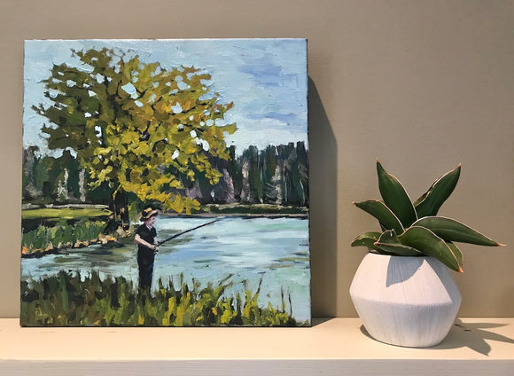 Casting a Line | helloart