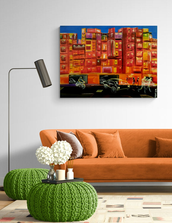 Introduction to a hot summer day | helloart