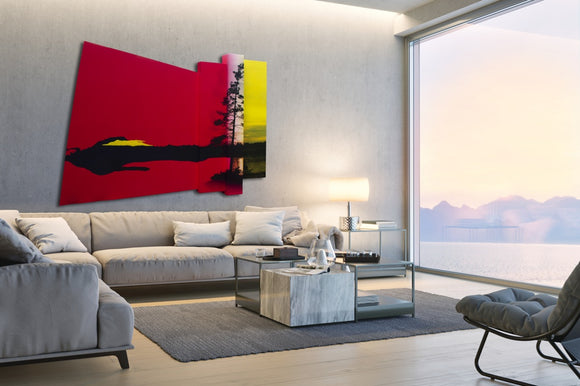 Red Sunset | helloart