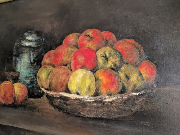 Still Life with Apples and a Pomegranate | helloart