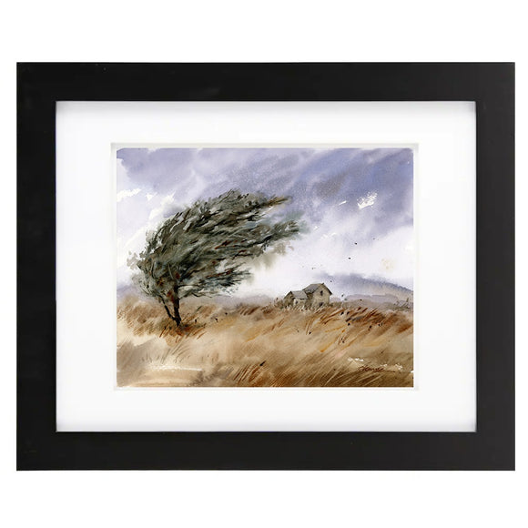 Windy Day at Farm | helloart