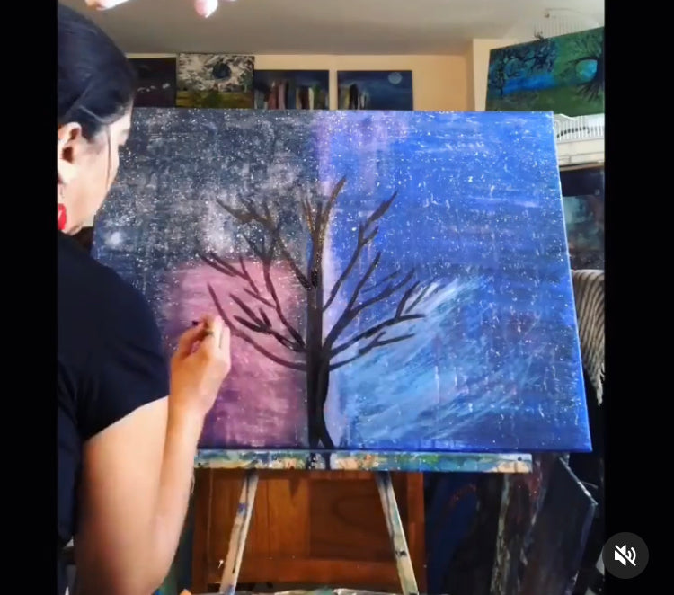 Twilight tree | helloart