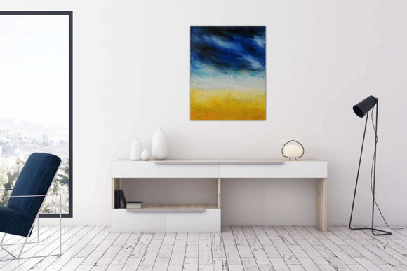 Storm Over Golden Valley | helloart