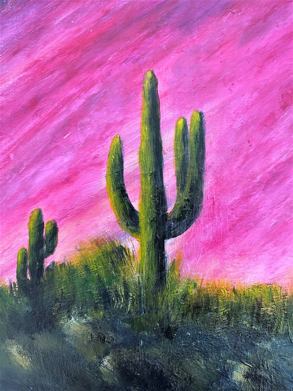Desert Sunset | helloart