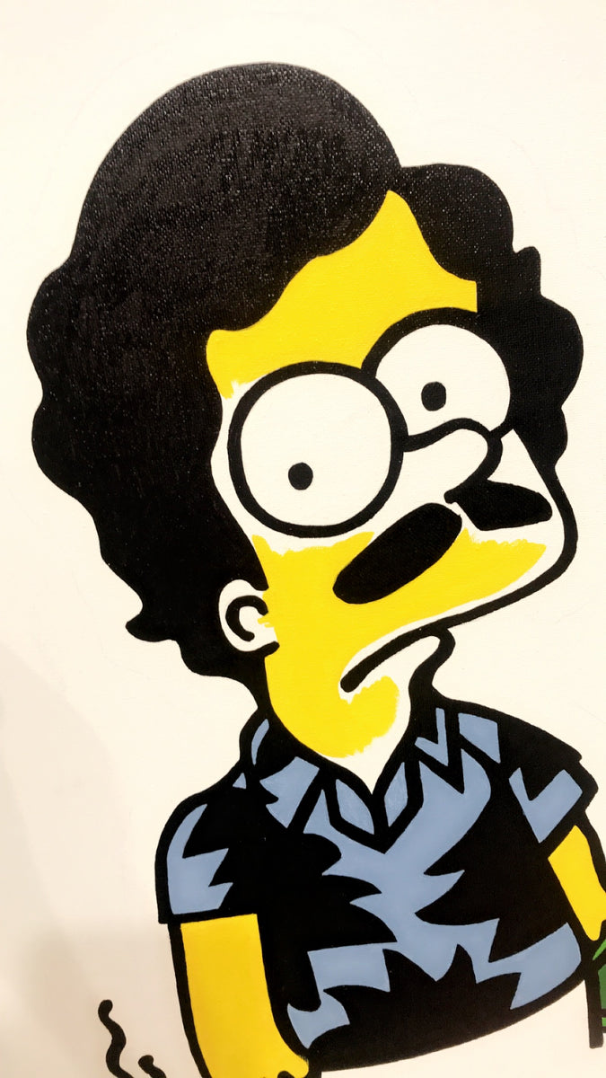 ESCOBART 🌴 Pablo Escobar x Bart Simpson | helloart