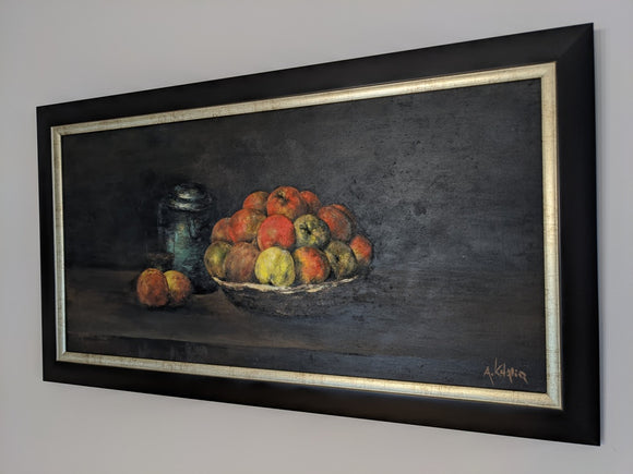 Still Life with Apples and a Pomegranate | helloart