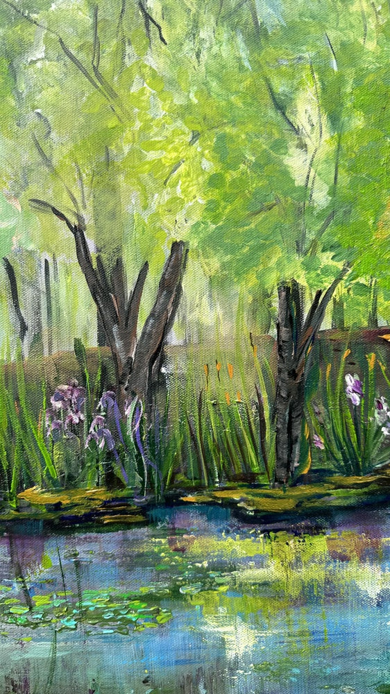 Rain Day iIn The Park | helloart